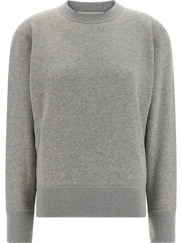 DARKPARK You'll Never Take Me Off Mélange Sweatshirt - Gray