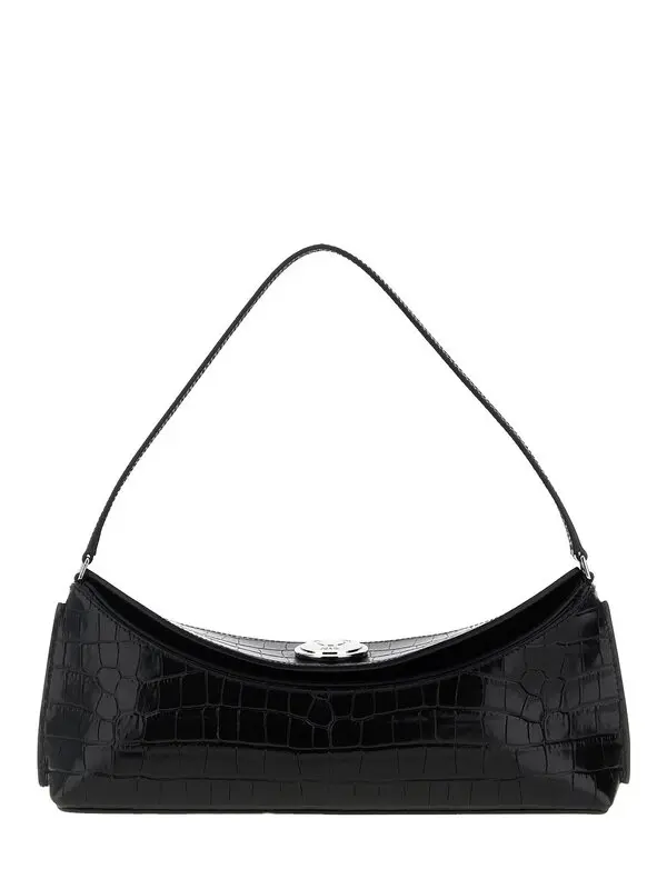 Jacquemus La Pochette Ovalo' Shoulder Bag - Black