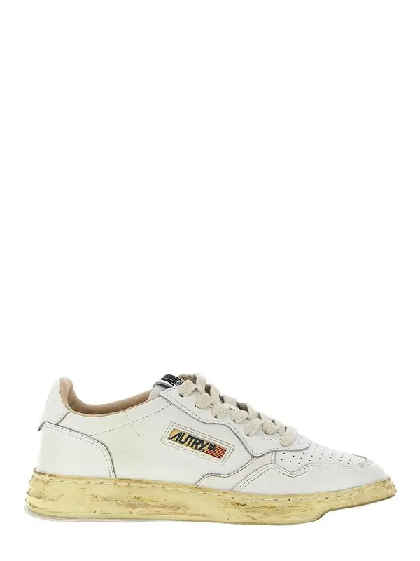 AUTRY X Maison Mihara Yasuhiro Medalist Low Super Vintage Sneakers - White