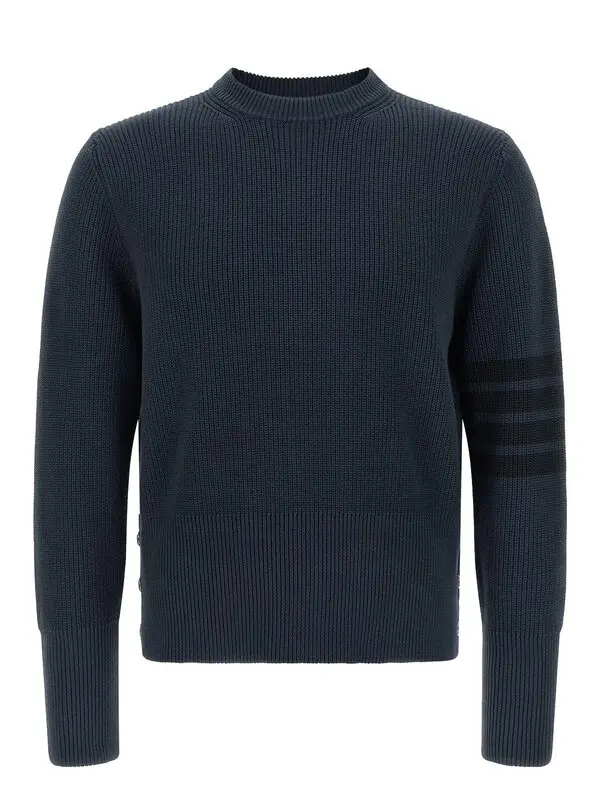 Thom Browne 4bar Sweater - Blue