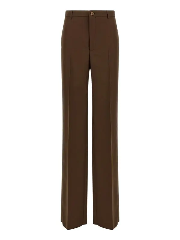 Gucci Tailored Trousers - Brown