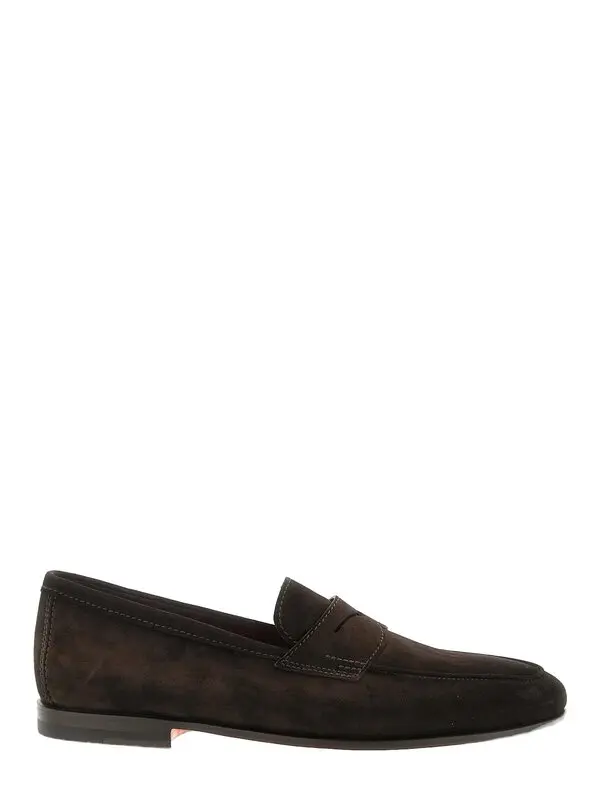 Santoni Carlos' Loafers - Brown