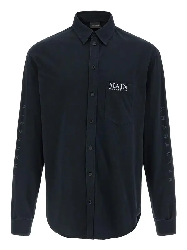 Balenciaga Shirt T-shirt - Black