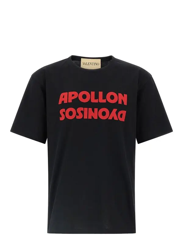 Valentino Garavani Apollon/dyonisos' T-shirt - Black