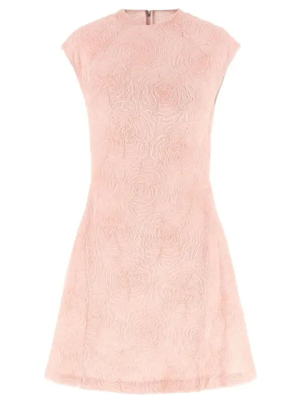 ROTATE BY BIRGER CHRISTENSEN Mesh Dress - Pink