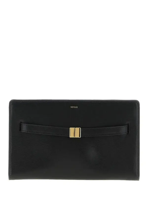TOTEME Belted' Crossbody Bag - Black