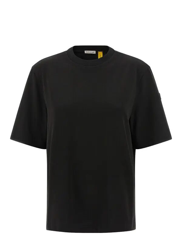 Moncler X Edward Enninful Cotton T-shirt - Black
