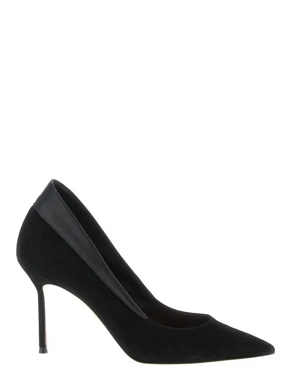 AQUAZZURA Guanto Suede Pumps - Black