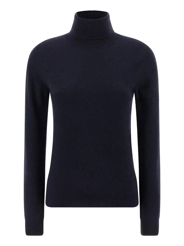 Balenciaga Standard Turtleneck Sweater - Blue