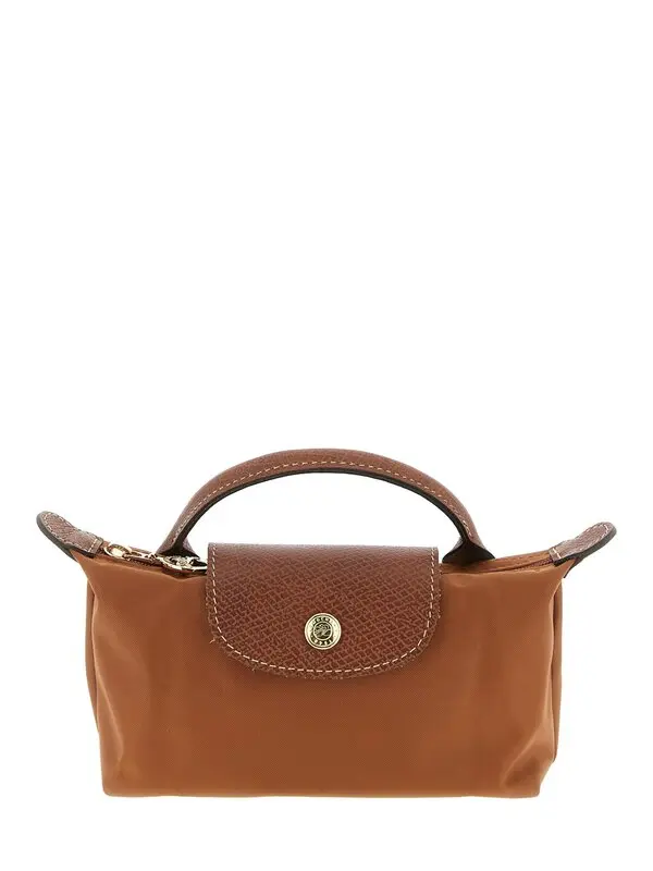 Longchamp La Pliage Original' Clutch - Brown