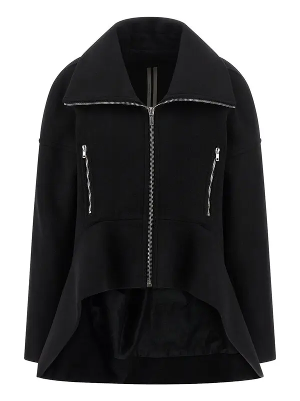 Rick Owens Draculimo' Coat - Black