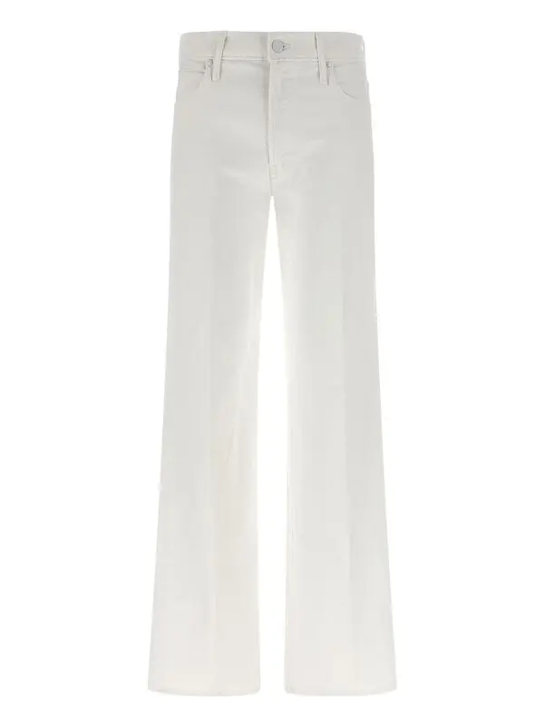 MOTHER The Kick It Jeans - White