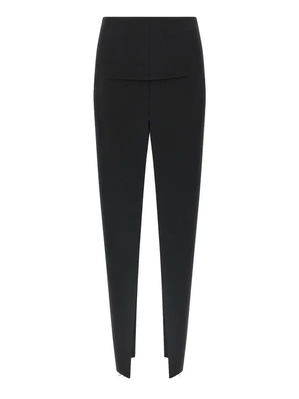 Rick Owens Sliced Long Skirt - Black