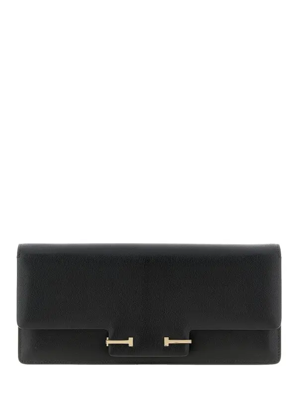 TOM FORD Supple Grain Shoulder Bag - Black