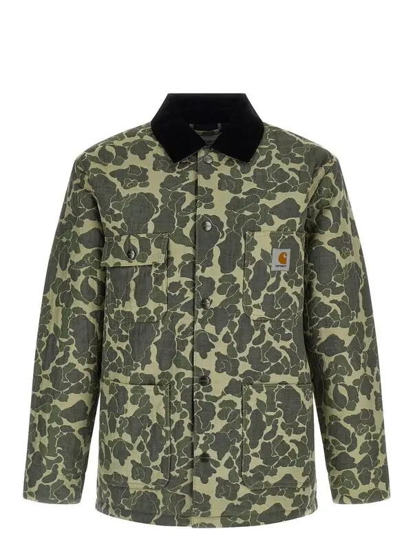 Carhartt Work In Progress Tapestry Chore Coat - Green