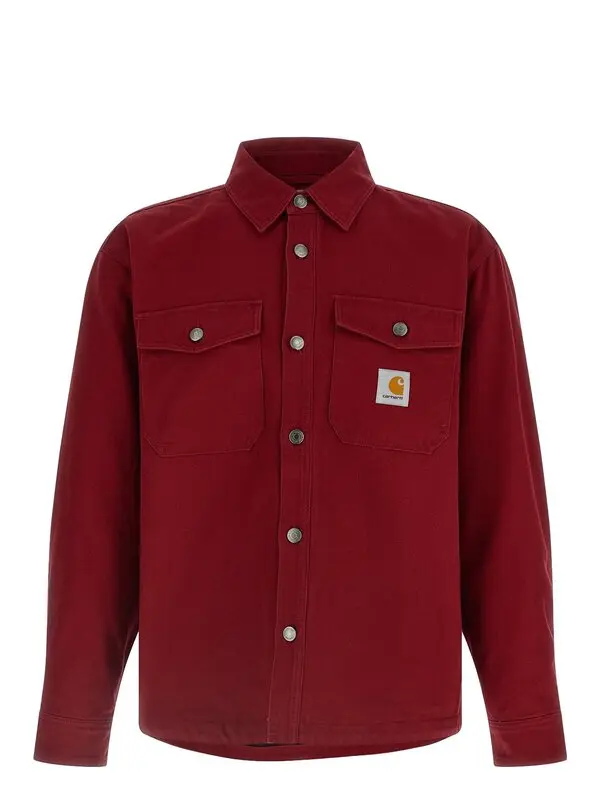 Carhartt Work In Progress Selby' Overshirt - Red