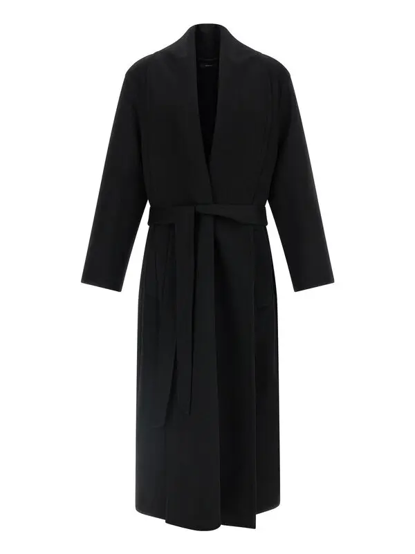 TOM FORD Cashmere Wool Coat - Black
