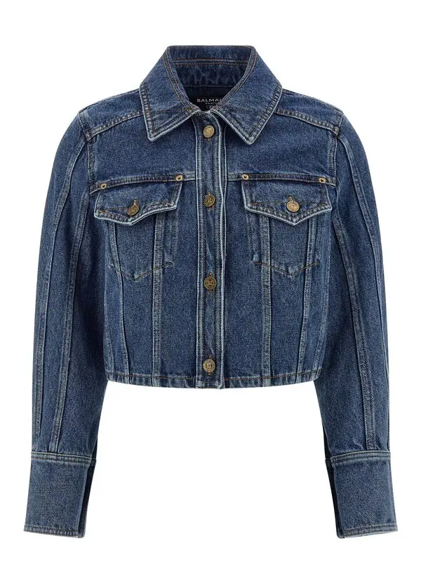 Balmain Denim Jacket - Blue