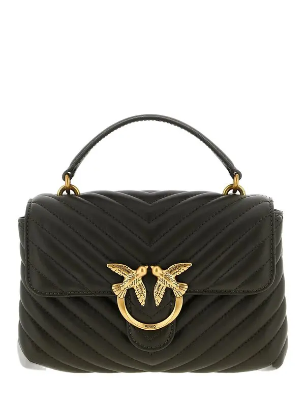Pinko Mini Lady Love Puff Handbag - Green