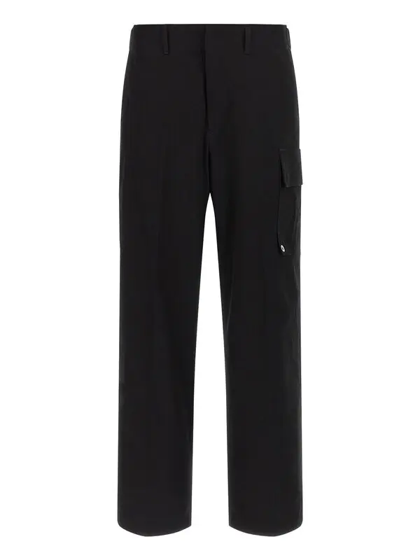 Fendi Gabardine Trousers - Black