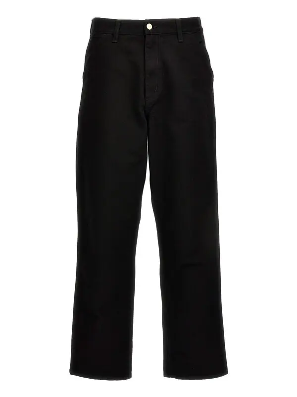 Carhartt Work In Progress Organic Cotton Single Knee Pants - Black