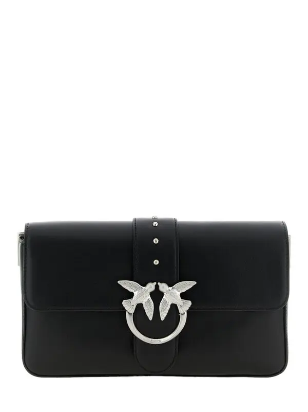 Pinko Love Slouchy Classic' Shoulder Bag - Black