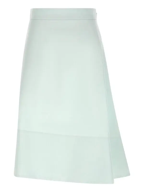 JIL SANDER Asymmetrical Skirt - Light Blue