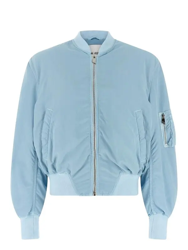 Attico Anja Bomber Jacket - Light Blue