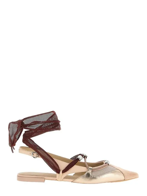 Pinko Gianira Slingback Pumps - Pink