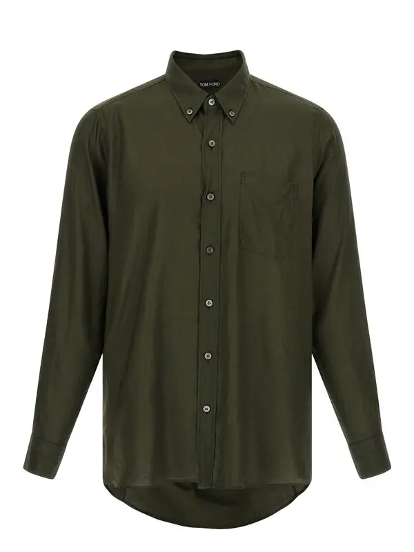 TOM FORD Button-down Shirt - Green
