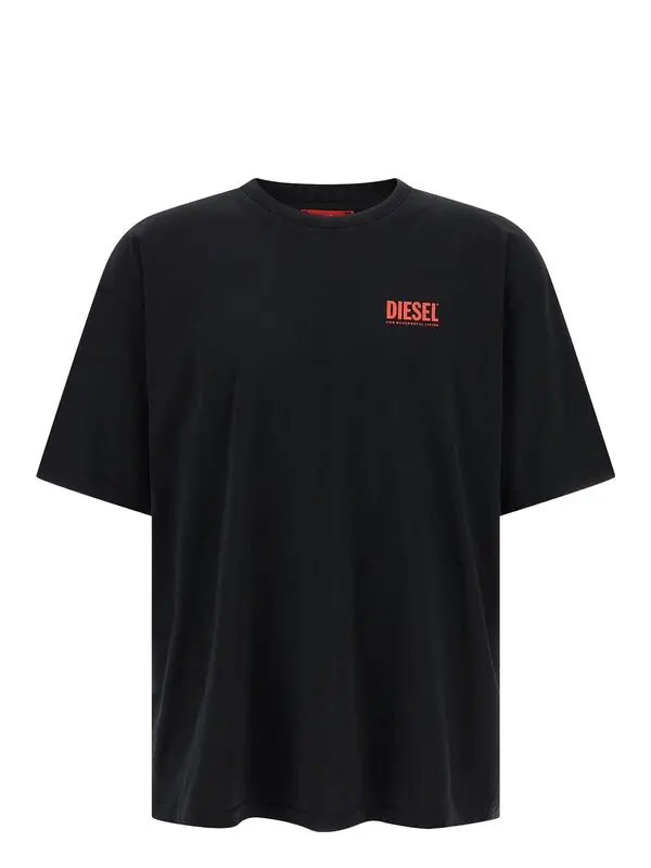 DIESEL® T-boxt-bisk' T-shirt - Black