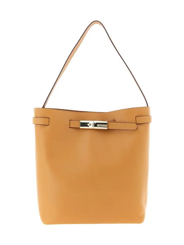 Longchamp Le Smart Shoulder Bag - Beige
