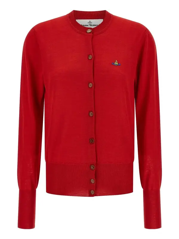VIVIENNE WESTWOOD Bea' Cardigan - Red