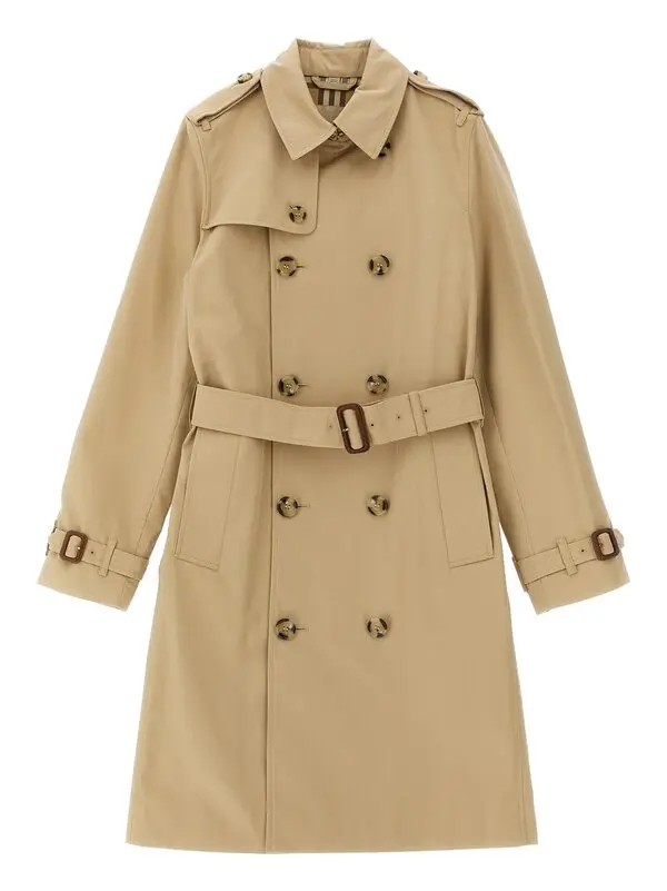 Burberry Mayfair Trench Coat - Beige
