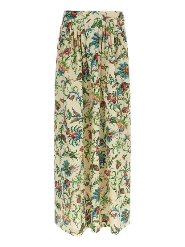 Etro Floral Pattern Skirt - Multi