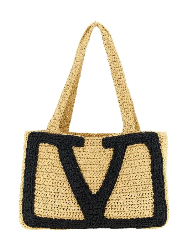 Valentino Garavani Viva Superstar Shopping Bag - Beige
