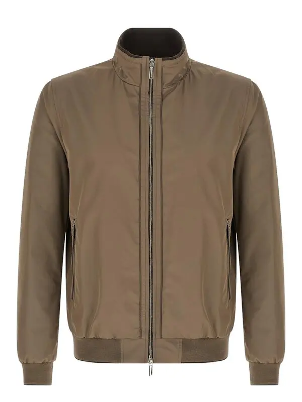 MOORER Manetti-wk Bomber Jacket - Beige