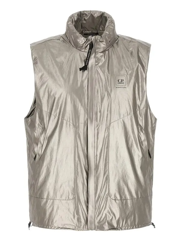 C.P. COMPANY The Metropolis Series Vest - Silver
