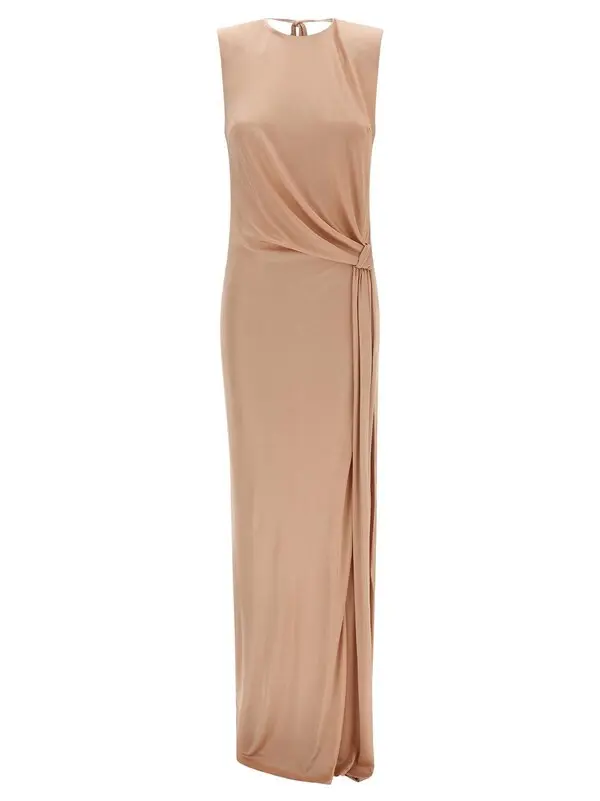 Elisabetta Franchi Viscose Jersey Gown - Pink