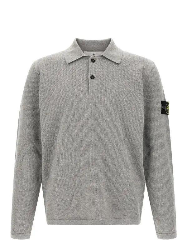 Stone Island 5100024' Polo Shirt - Gray