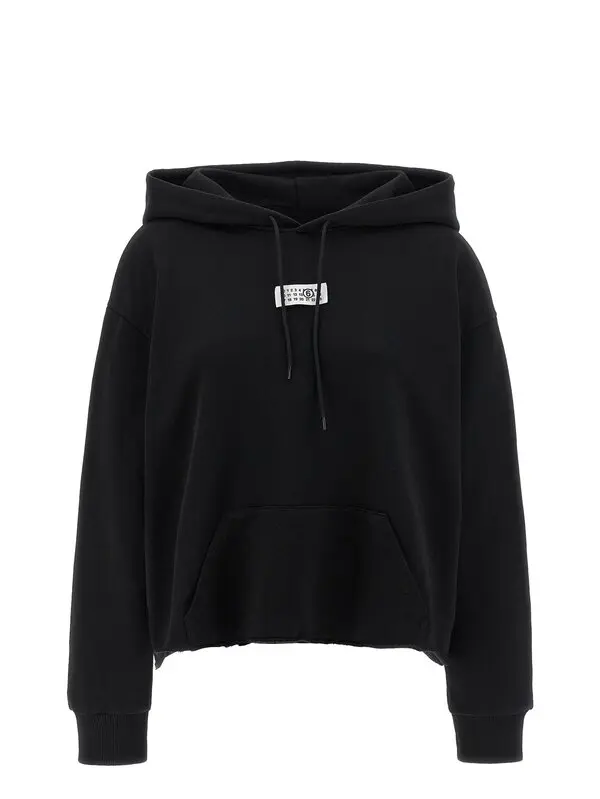 MAISON MARGIELA Numeric Signature Hoodie - Black