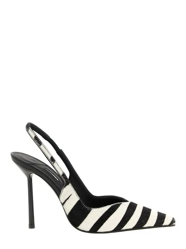 LE SILLA Vivienne Slingback - White/black