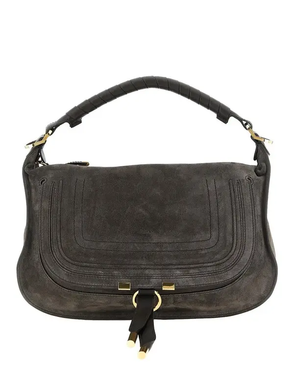 Chloé Marcie Shoulder Bag - Brown