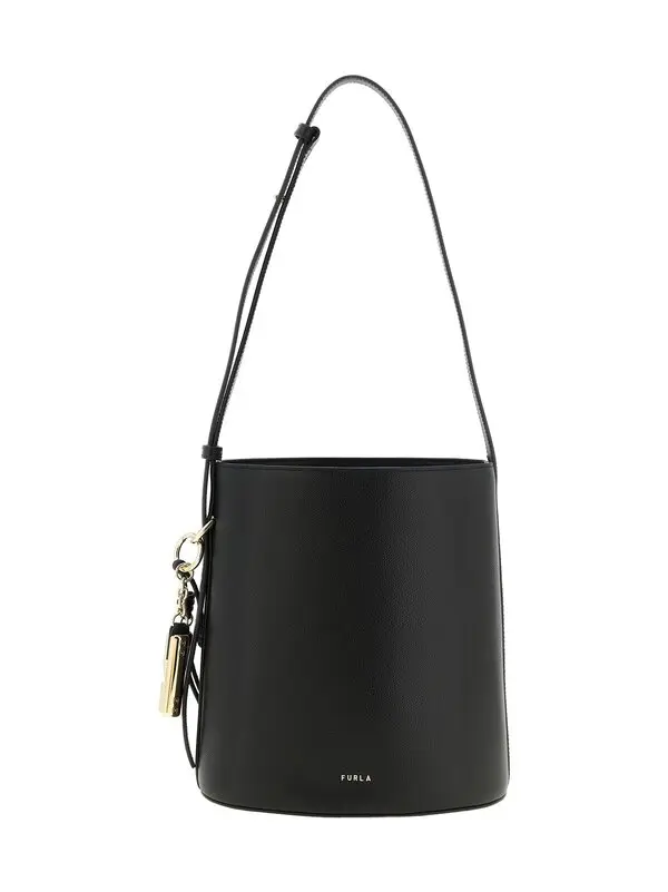 Furla Roxie Small Bucket Bag - Black