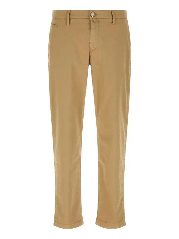 Jacob Cohen Bobby Cotton Blend Chinos - Beige