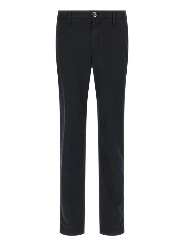 Jacob Cohen Bobby Cotton Blend Chinos - Blue
