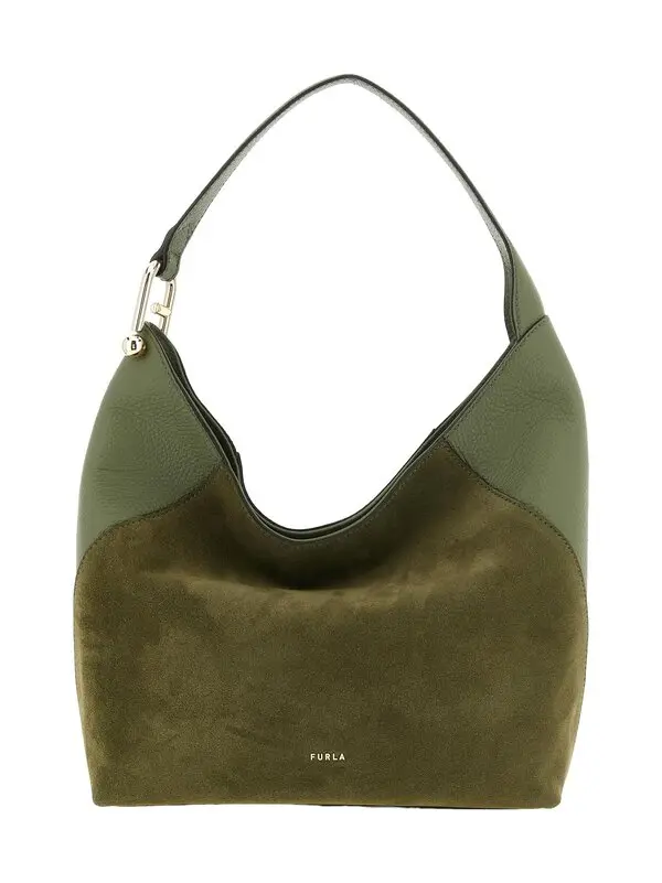 Furla Lara' Medium Shoulder Bag - Green
