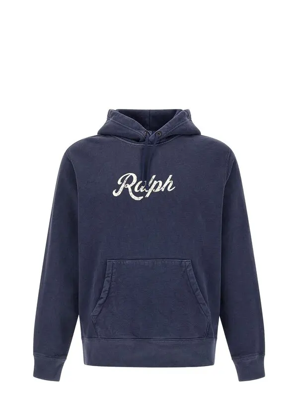 Polo Ralph Lauren Print Hoodie - Blue