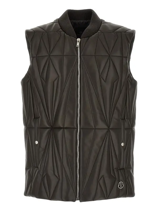 Rick Owens Moncler + Geocamo Flight Vest - Brown