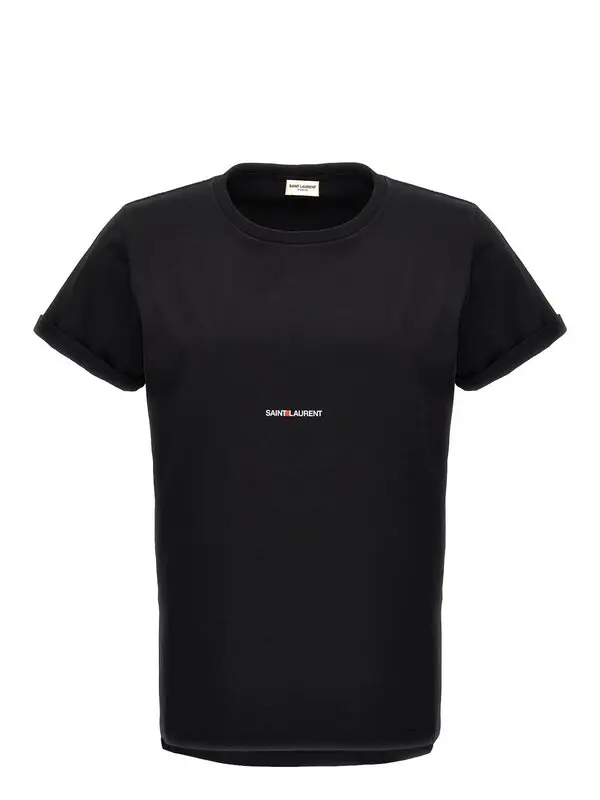 Saint Laurent Rive Gauche' T-shirt - Black